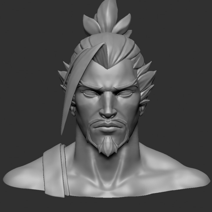 3D Printable Hanzo by Yuriy Polishchuk