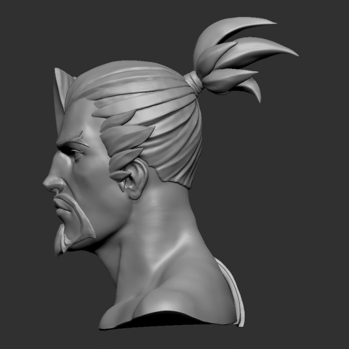 3D Printable Hanzo by Yuriy Polishchuk