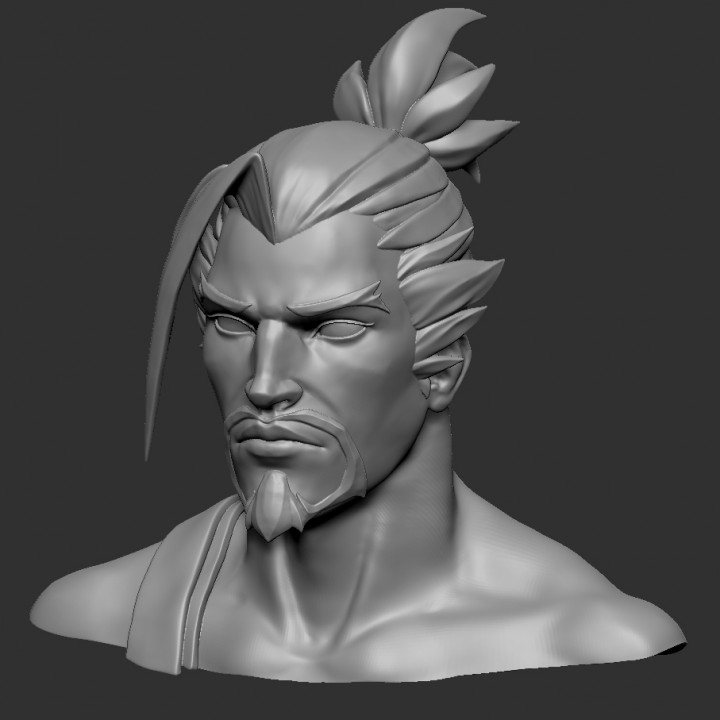 3D Printable Hanzo by Yuriy Polishchuk