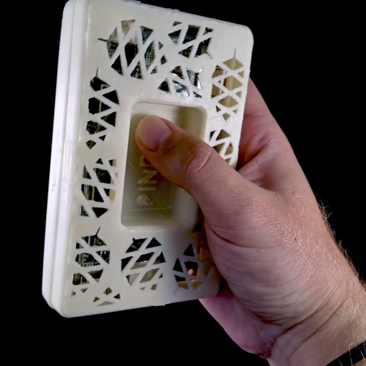 3D Printable Pine 64 Snap Enclosure - Pinestyle! by edditive