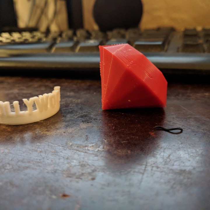 3D Printable Ruby in Hollywood by Carlos Aldana