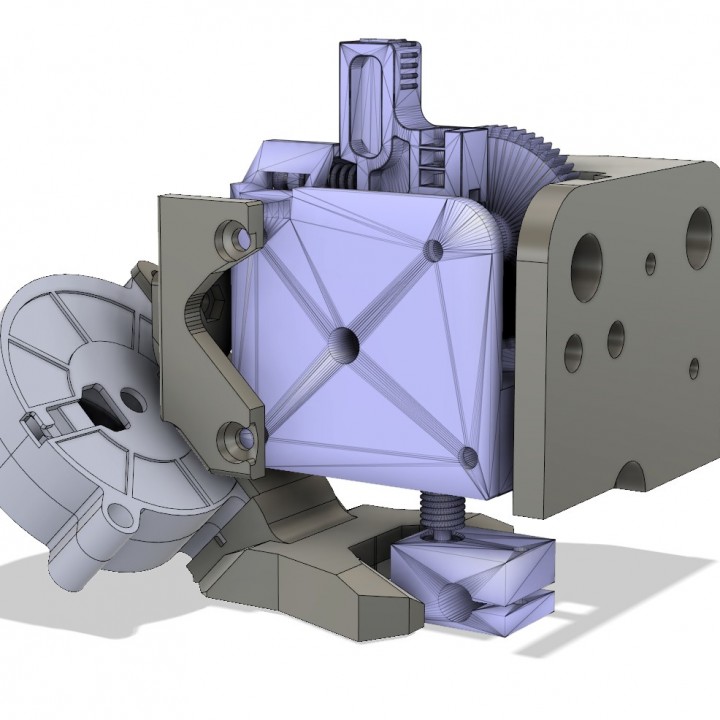 3D Printable E3D TITAN AERO MODULAR FAN DUCT by Aleksej V.