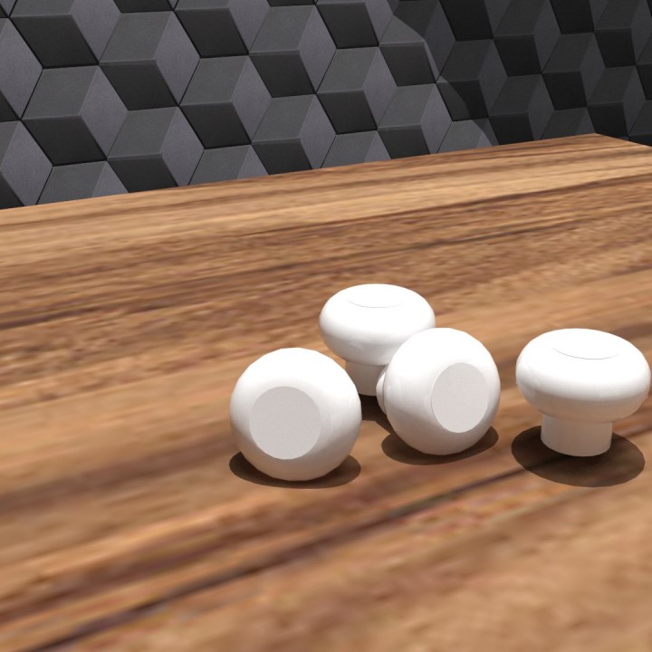 3D Printable PRINTABLE CABINET KNOB by miraç yalçın