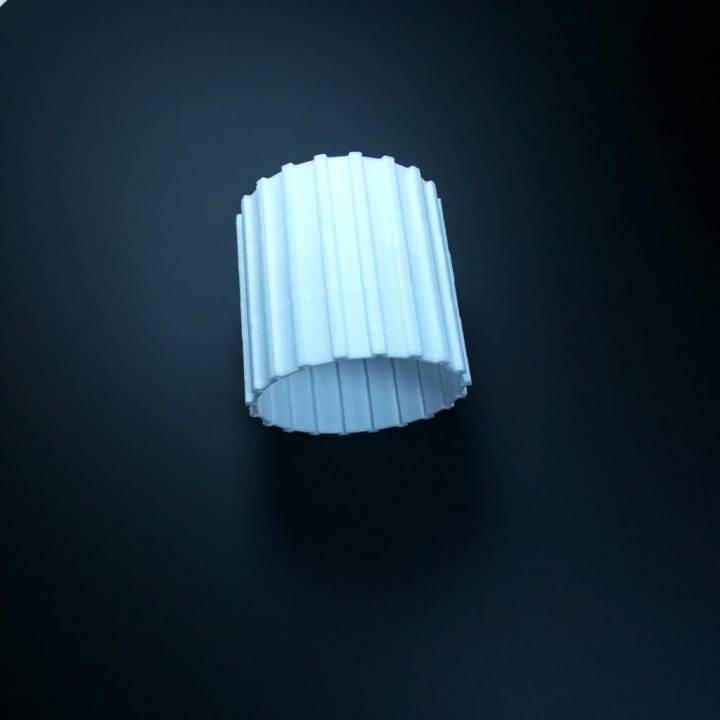 3D Printable A simple rover wheel by Adnan Khan