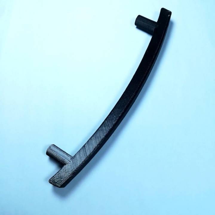 3D Printable Cabinet Handle by Sebastian Denk