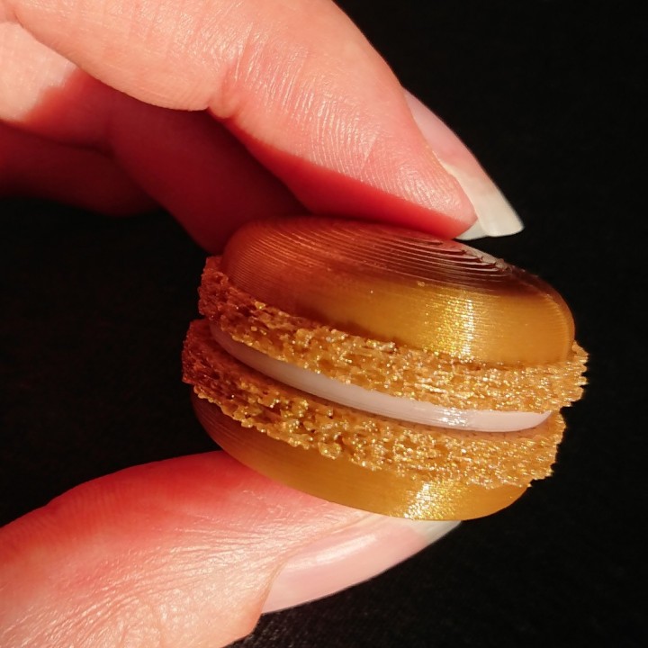 3D Printable Printable Macaron by DasMia