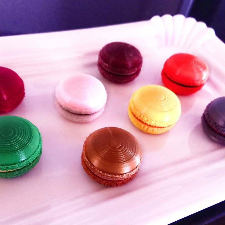 3D Printable Printable Macaron by DasMia