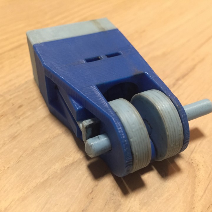 3D Printable Compressed-air engine V. 1.0.0 + V. 1.1.0 by Max_Kevin