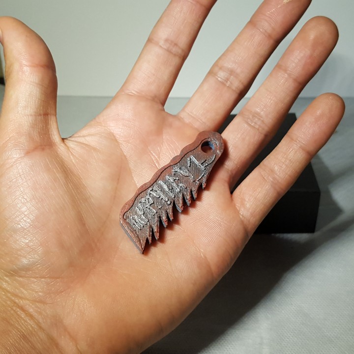 3D Printable Saw Hunter Badge from Bloodborne by Kevin Ortiz