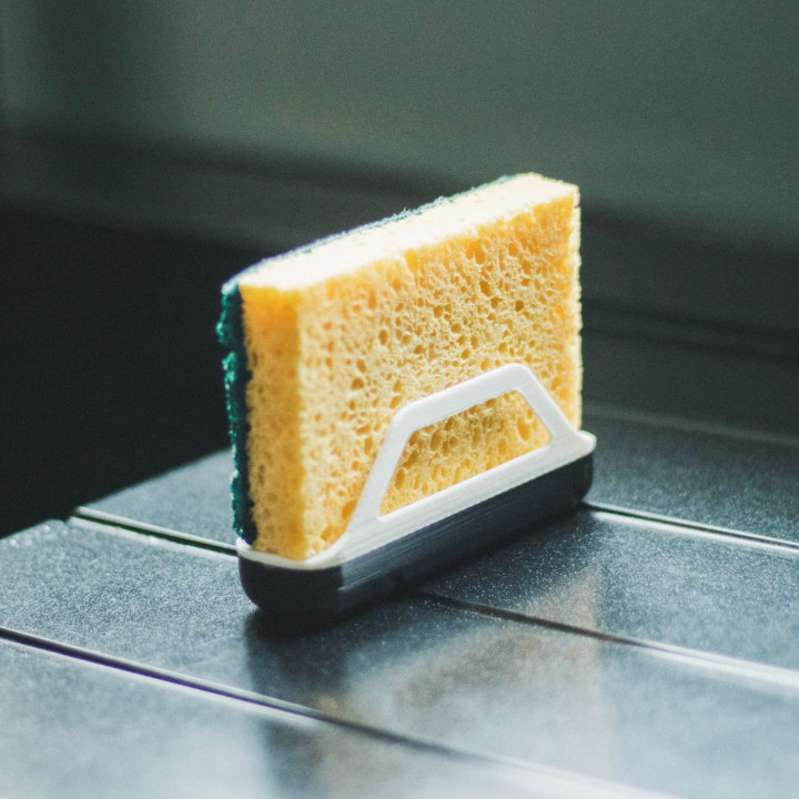 3D Printable Sponge Holder by Clement C.