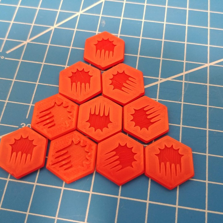 3D Printable KeyForge Set by Krzysztof