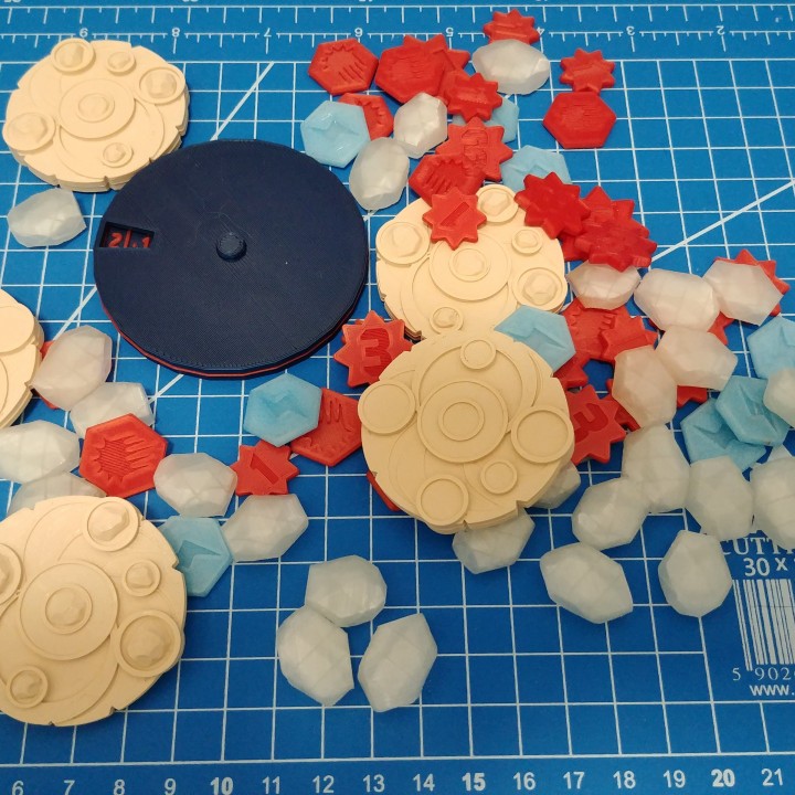 3D Printable KeyForge Set by Krzysztof