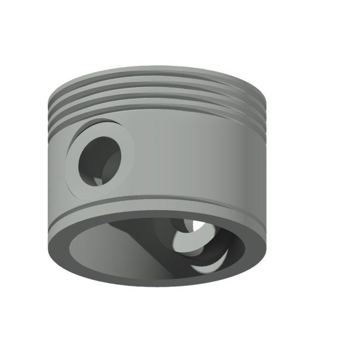 3D Printable Cendrier PistonHead by VEYRIERES Louis