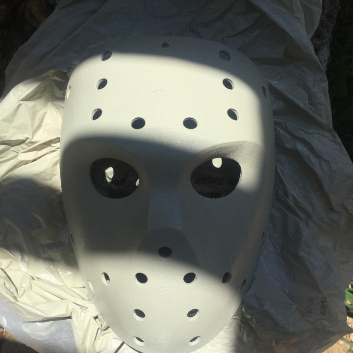 3D Printable Jason X Hockey Mask by Dan