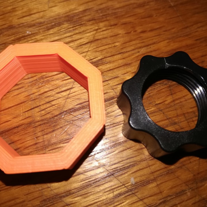 3D Printable Car Phone Holder Repair Ring by Alan Ludwig