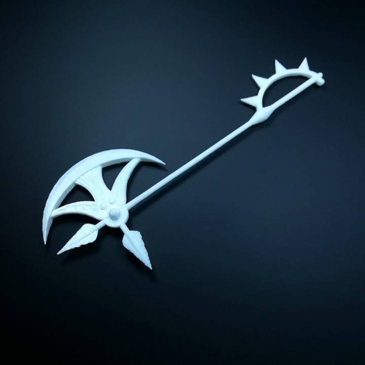 3D Printable The Axe Of Escanor by Drawing