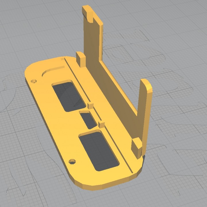 3D Printable Case for PCB 803-B board by Dmitriy Soletskyi