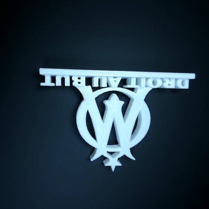 3D Printable Olympique_de_Marseille by bob mrio