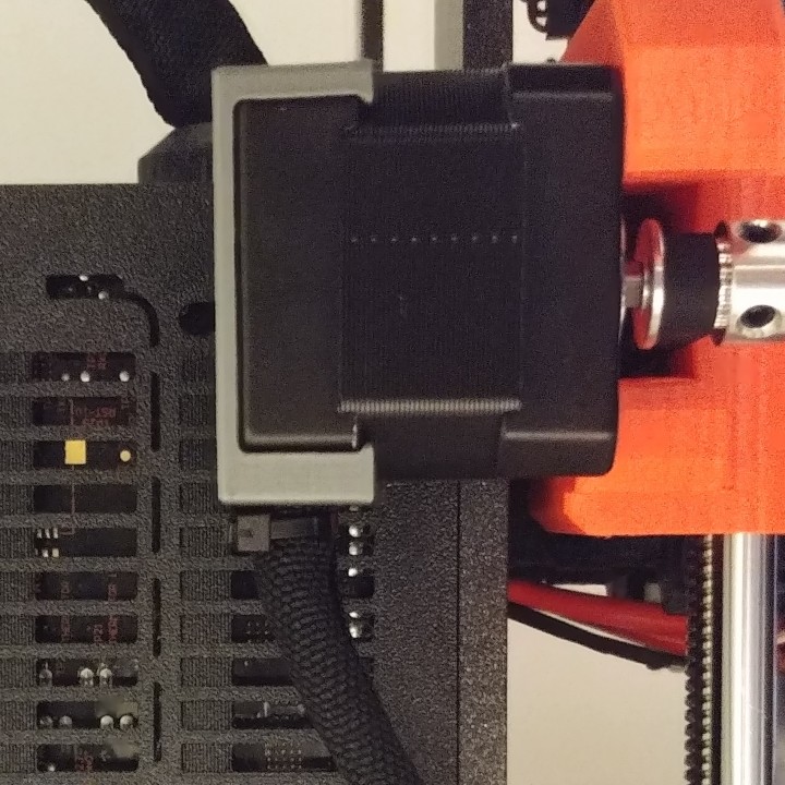 3D Printable Cable guide for X axis motor on Prusa by Jona Schröder