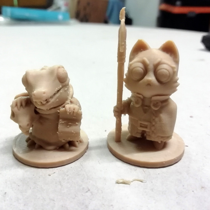 3D Print of Root miniatures by Yogourt