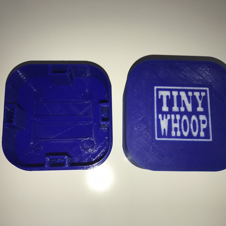 3D Printable Tiny Whoop Case by Christopher Adair