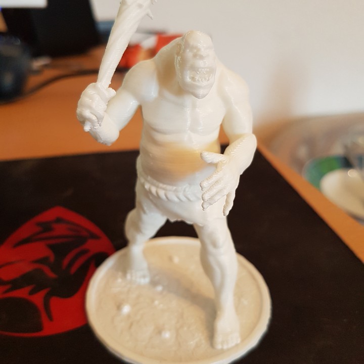 3D Printable The angry ogre by Alessandro Marro