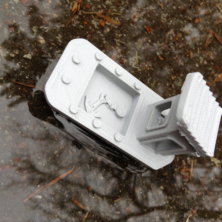 3D Printable The Freighter Benchy by Matt Stokes