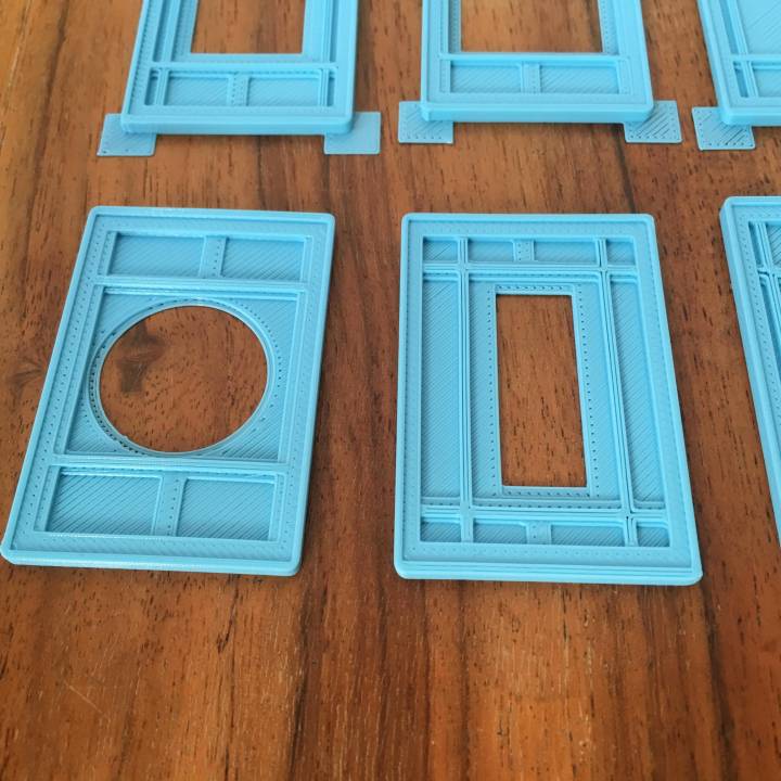 3D Printable 96 well plate frame 5cm dish extra support by Kimmo Tanhuanpää