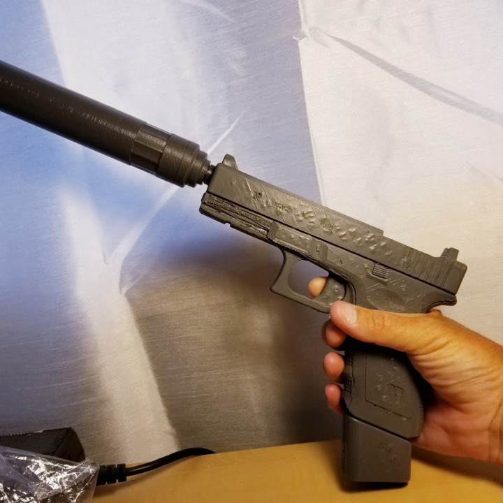 3D Print of Tacticool Glock 22 Replica by JuniorGeneral