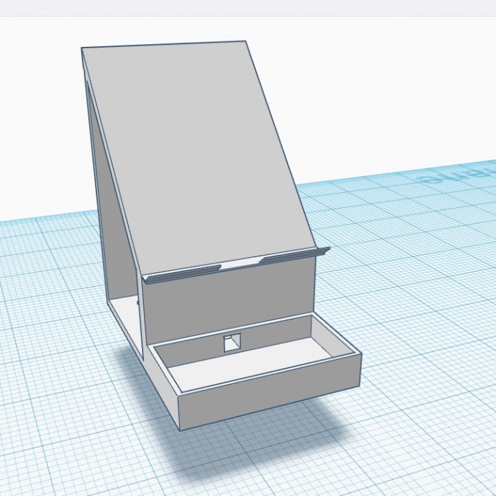 3D Printable Handy Stand for Phone by Moritz von Hardenberg