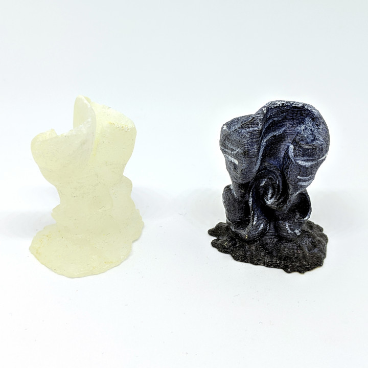 3D Printable Light/Dark Fog for Gloomhaven by Jon Robelia, Robagon3D