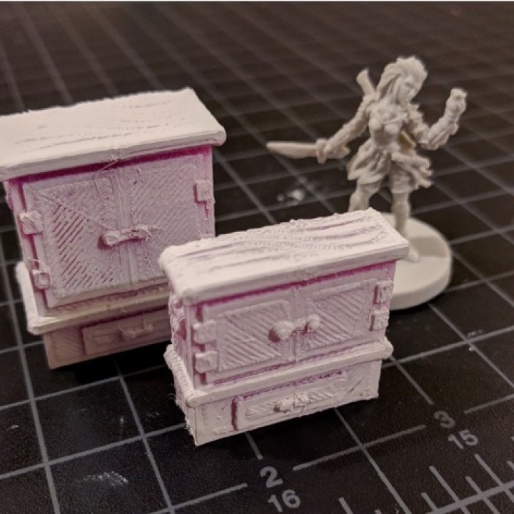 3D Printable Cabinets for Gloomhaven by Jon Robelia, Robagon3D