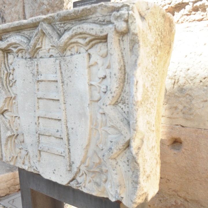 3D Printable Crest of the Scaligeri by Scan The World