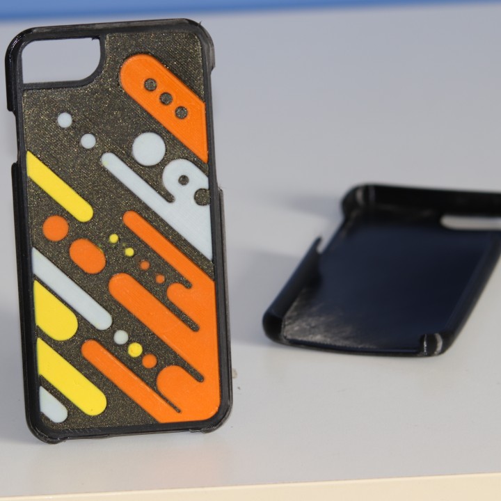3D Printable Cover for iPhone 6/6s/7/8 multicolor by Gianluca Rolle