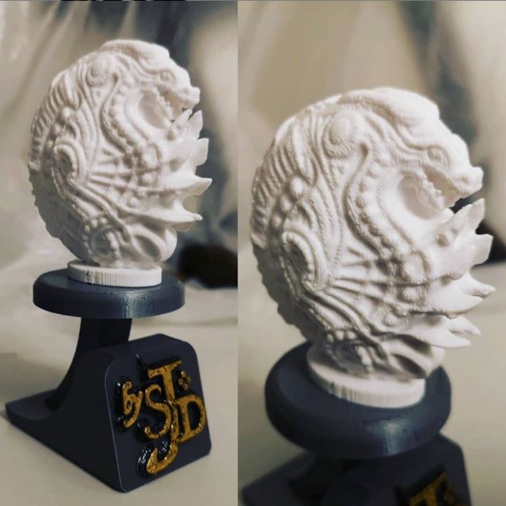 3D Printable Dragon Wheel by simon