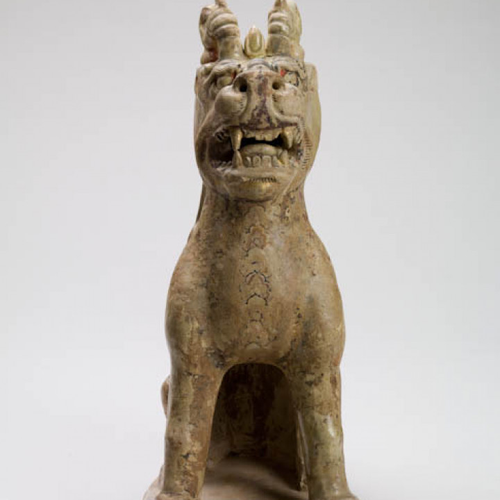 3D Printable Tomb guardian by Mount Holyoke College Art Museum