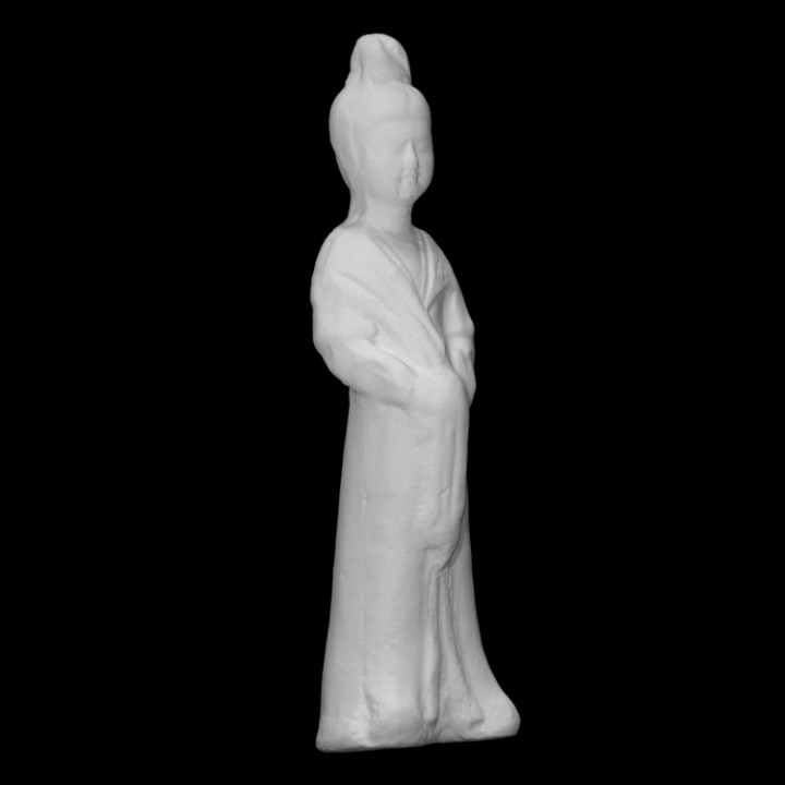 3D Printable Figure of a standing woman by Mount Holyoke College Art Museum