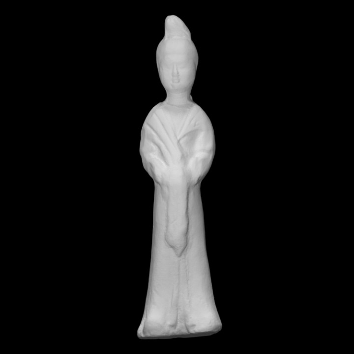 3D Printable Figure of a standing woman by Mount Holyoke College Art Museum