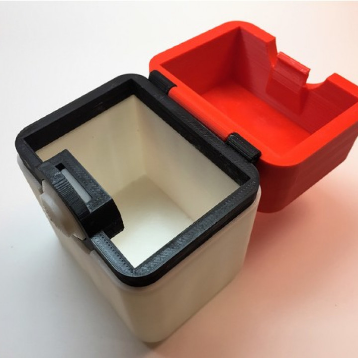 3D Printable pokemon trading card pokeball box by Will Ryker