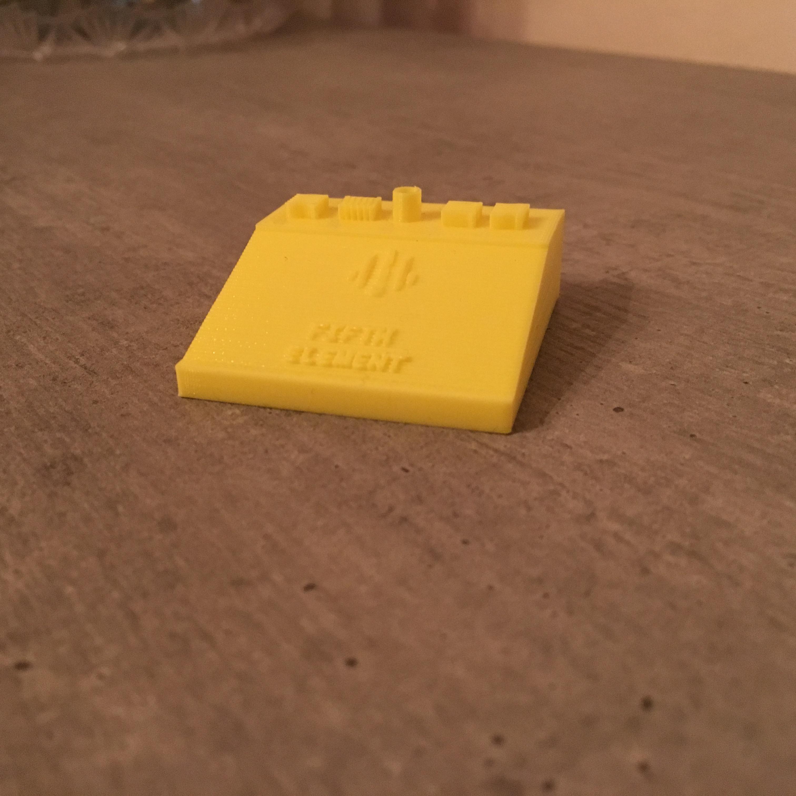 3D Printable The Fifth Element Key Base by Casey McBride