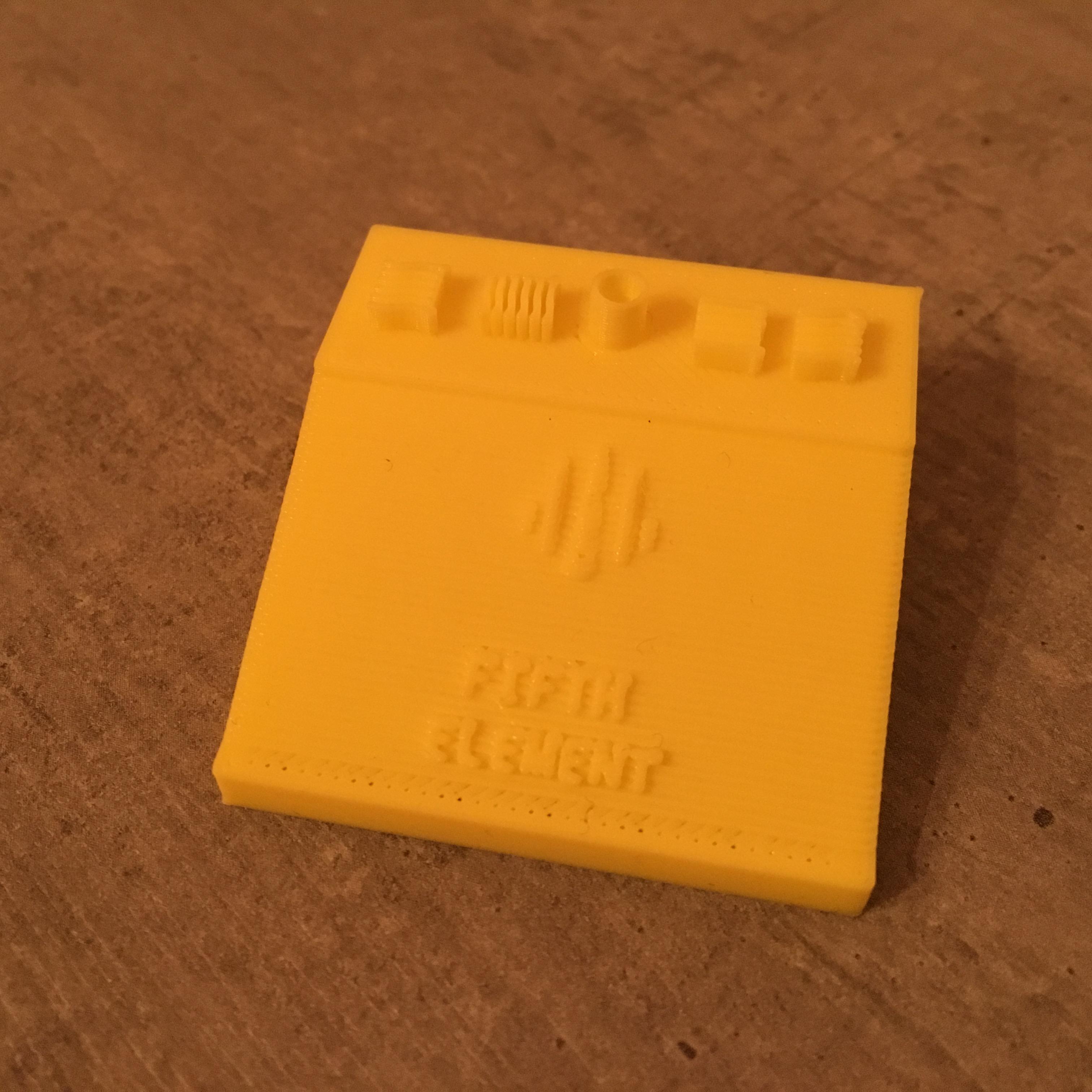 3D Printable The Fifth Element Key Base by Casey McBride