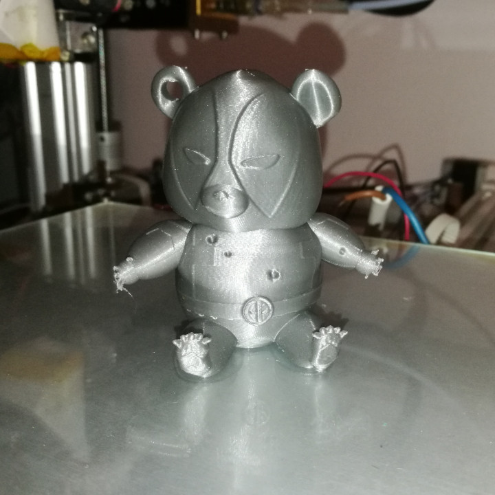 3D Printable Deadpool Panda by Marko Makaj