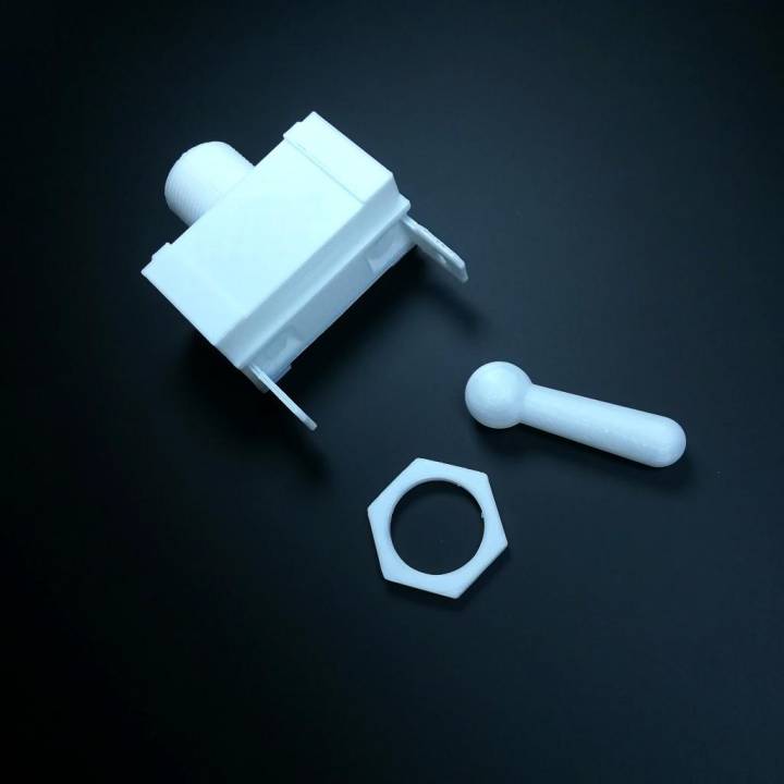 3D Printable Switch with lever by Oscar Eriksson