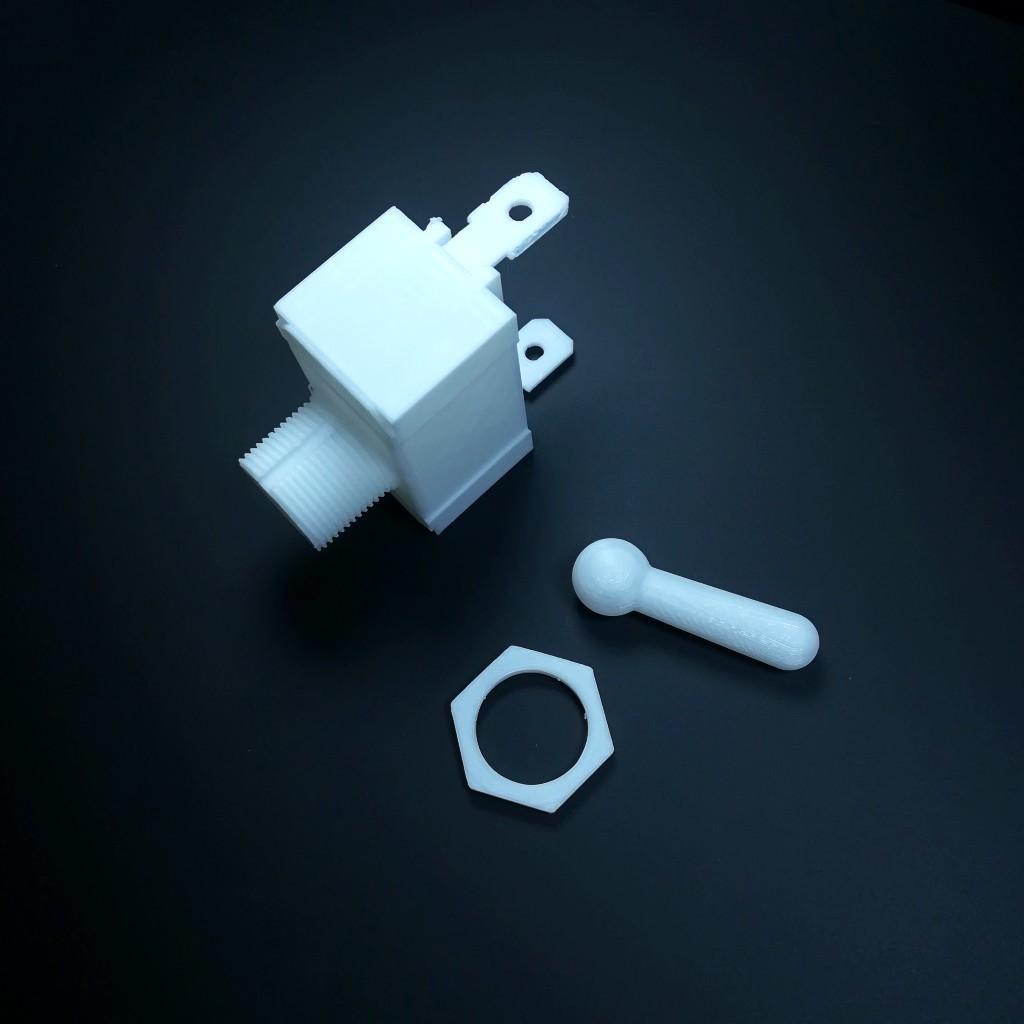3D Printable Switch with lever by Oscar Eriksson