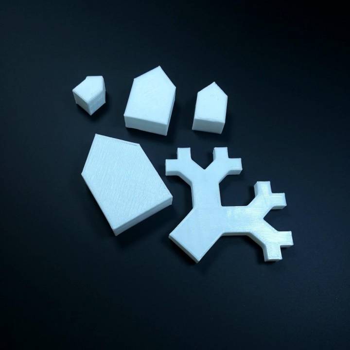 3D Printable Pythagoras tree by Ozren Pevec