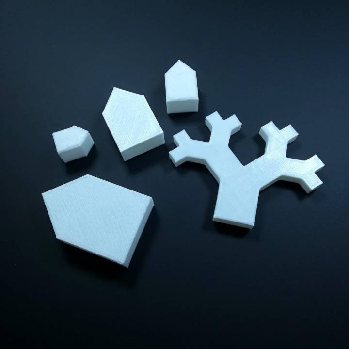 3D Printable Pythagoras tree by Ozren Pevec