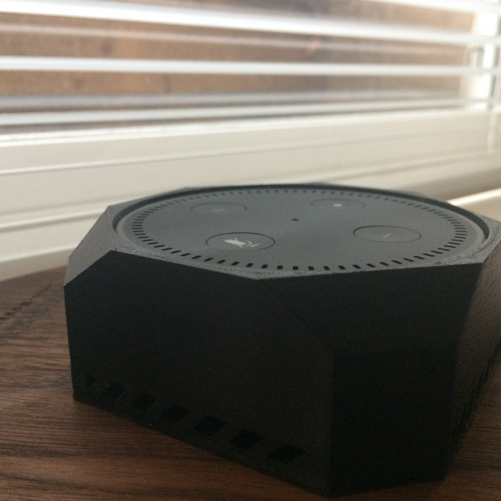 3D Printable Modern Echo Dot Case by Matt Stokes