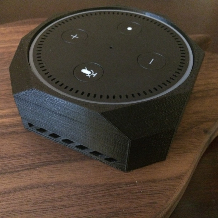 3D Printable Modern Echo Dot Case by Matt Stokes