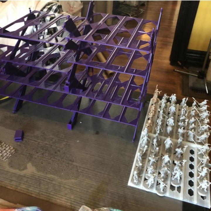 3D Printable Mini Storage Trays and Shelves - Light weight by Robert Maefs