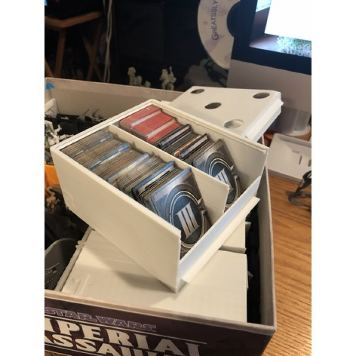 3D Printable Imperial Assault Storage Solution by Robert Maefs